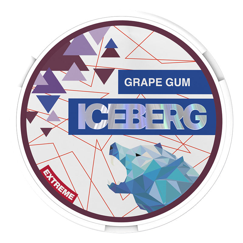 Iceberg Grape Gum Extreme - 50mg | £1.99 – Pouch Store